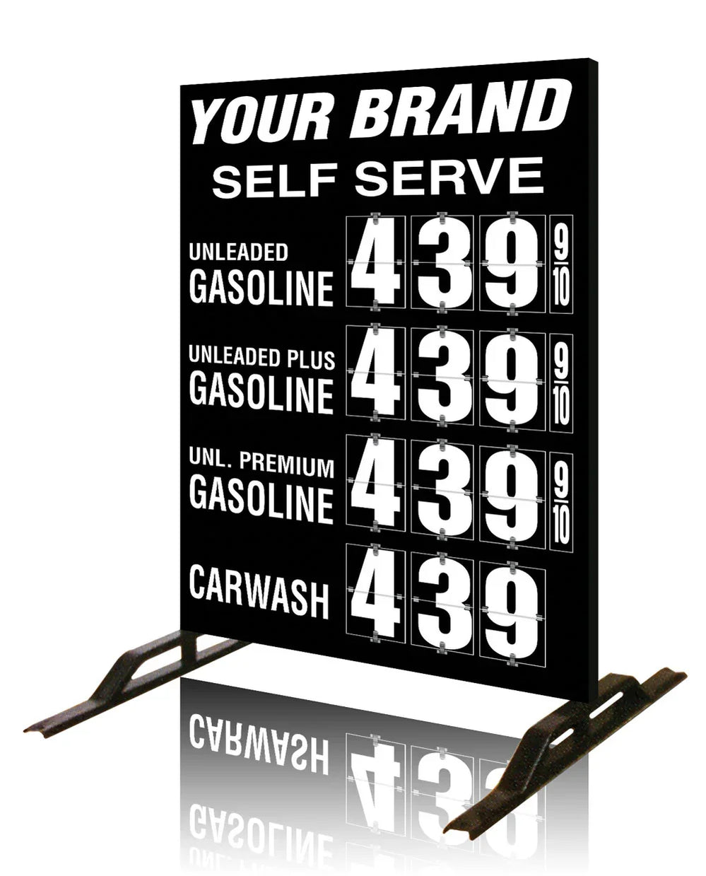 Double Sided Four Product Flip Sign — UnitedSign
