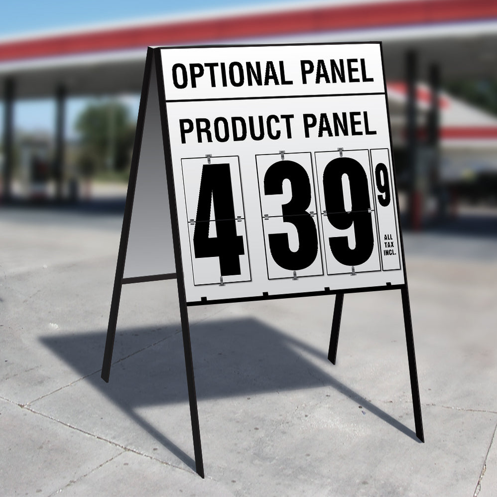 Fuel Price Flip Signs — Tagged "Flip Size: 16" Flips" — UnitedSign