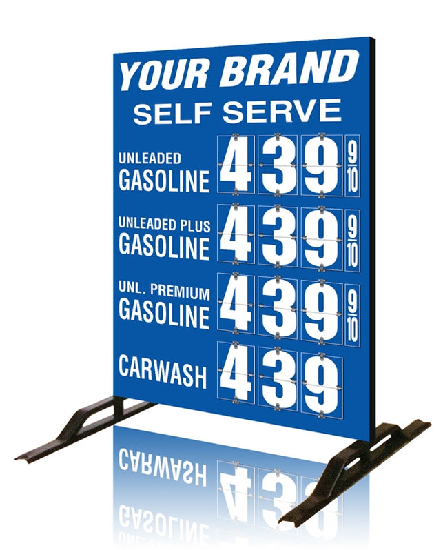 Double Sided Four Product Flip Sign — UnitedSign