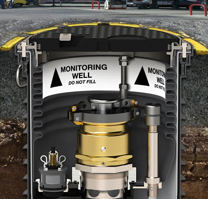 Storage Tank Collar- "Monitoring Well" — UnitedSign